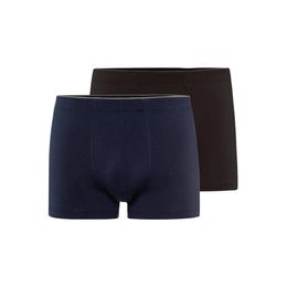 Hanro Retro Short / Pant Cotton Superior in Schwarz / dunkelblau | Gr.: XXL