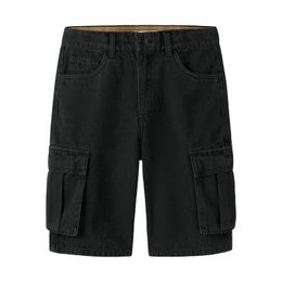 name it Herren Jeansshorts &raquo;NKMBEN SK DNM CARGO BERMUDA 2800-IM&laquo; Baumwolle, Baggy Fit 140, N-Gr