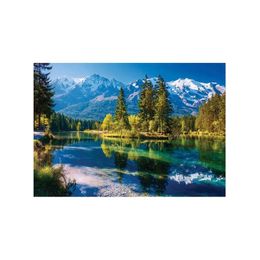 WALLARENA Fototapete Wald in Blau | Gr.: 150 x 105 cm