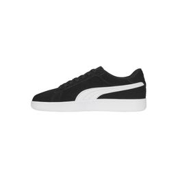 Puma Junior Smash Leder-Sneaker Schwarz | Gr.: 36