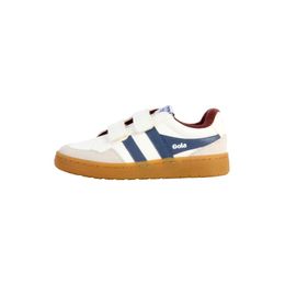 Gola Eagle Strap Kinder-Sneaker aus Leder Wei&szlig; | Gr.: 32