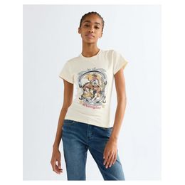 Wrangler T-Shirt Shrunken Band in Egret | Gr.: M