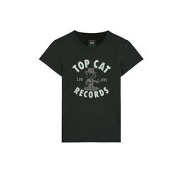 Lee T-Shirt Record in Washed Black | Gr.: S