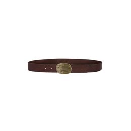 Wrangler G&uuml;rtel Oval in Brown | Gr.: 75 cm