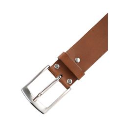H.I.S. H.I.S Herren Lederg&uuml;rtel im zeitlos edlem Look - NEU bis Gr. 145 verf&uuml;gbar! braun 105