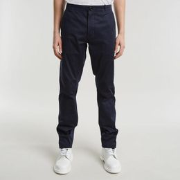 G-Star Raw G-Star Herren G-STAR Chinohose &raquo;Mosa Straight Chino&laquo; mit geradem Bein blau 33, L&auml;nge 34