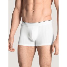 Calida Herren Calida Boxershorts &raquo;Pure & Style&laquo; maskulin, Nadelzug-Design, ohne Eingriff wei&szlig; M (50)