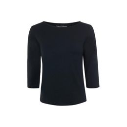 Franco Callegari Langarmshirt in schwarz | Gr.: L