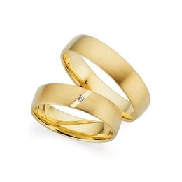 Phoenix Ph&ouml;nix Unisex Trauring &raquo;Schmuck Geschenk Gold 333 Trauring Ehering LIEBE versch. Varianten&laquo; Made in Germany, wahlweise mit oder ohne Brillant gold 62,