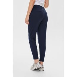 Freequent Damen Freequent Stoffhose &raquo;FQNANNI-ANKLE-PA&laquo; Sommerhose - kn&ouml;chell&auml;nge und mit 2-Knopf-Verschluss blau M, N-Gr