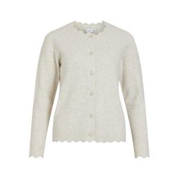 VILA Knit Cardigan 'VINIKOLINA' female size XS Light beige