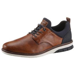 Rieker Herren Slip-On Sneaker Business Schuh, Slipper, Festtagsschuh mit elastischen Schn&uuml;rsenkeln blau 40