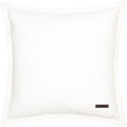 Esprit Dekokissen &raquo;Neo&laquo; mit Stehsaum, Kissenh&uuml;lle ohne F&uuml;llung, 1 St&uuml;ck wei&szlig; Baumwolle B/L: 38cm x 38cm, 1 Stk.
