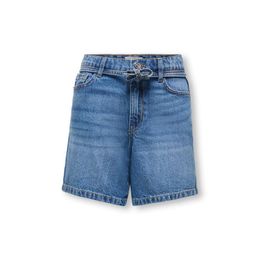 Kids Only M&auml;dchen KIDS Only Jeansshorts &raquo;KOGGIANNA HW BELT SHORTS PIMBOX DNM NOOS&laquo; mit schmalem, dekorativen Bindeband in der Taille 122, N-Gr