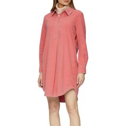 s.Oliver Damen s.Oliver Hemdblusenkleid Ohne Taschen Sommerkleid mit Hemdkragen rosa 34, N-Gr