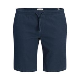 Jack & Jones PlusSize Jack & Jones Plussize Herren Jack & Jones PlusSize Jogginghose &raquo;JPSTJAIDEN WAFFLE RESORT SHORTS PLS&laquo; mit elastischem Bund blau 42 (4XL), N-Gr