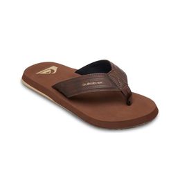 Quiksilver Herren Zehentrenner &raquo;MONKEY WRENCH 26&laquo; Sommerschuhe braun 40
