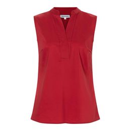 More & More More & More &auml;rmellose, schmale Basic-Bluse in red | Gr.: 40