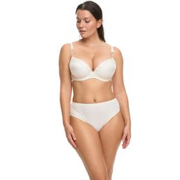 SuSa Damen Dirndl-BH &raquo;Wiesn-Zauber&laquo; Push-Up-Effekt, Mikrofaser, mit B&uuml;gel, elastisch, blickdicht wei&szlig; 75, Cup C Trachtenmode