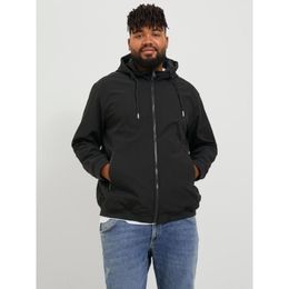 Jack & Jones PlusSize Jack & Jones Plussize Herren Jack & Jones PlusSize Softshelljacke &raquo;JJEBASIC mit Kapuze und wasserabweisendem Stoff&laquo; mit Kapuze Kunstfaser, regular fit