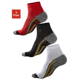 Chiemsee Damen Wandersocken &raquo;Herren Gepolsterte Laufsocken Kurze Sportsocken Alltag Sport Outdoor&laquo; Packung, 3 Stk. tlg. mit Komfortb&uuml;ndchen bunt 39-42