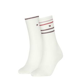 Tommy Hilfiger Herren Socken 2 Paar wei&szlig; 35-38