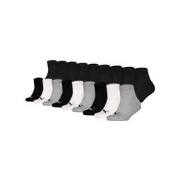 Puma Socken 18er Pack in Schwarz/Schwarz/Wei&szlig;/Grau | Gr.: 39-42