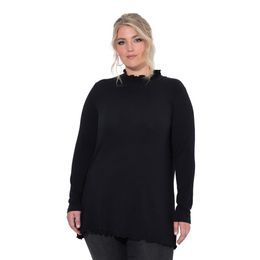 MIAMODA Pullover in schwarz | Gr.: 56