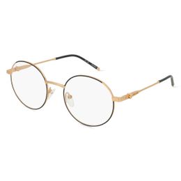 Zadig & Voltaire Zadig & Voltaire ZVVZV215 Brille Unisex | Fassung: Vollrand, Rund, Rosegold Gl&auml;nzend