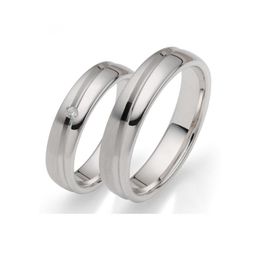 Firetti Unisex Trauring &raquo;Schmuck Geschenk Hochzeit Ehering "LIEBE"&laquo; wahlweise mit oder ohne Zirkonia (synth.) silber 69, ohne Zirkonia, Silber 925 (