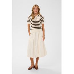 Saint Tropez Strickpullover RosettaSZ Gerade Passform in Fondue Fudge | Gr.: L