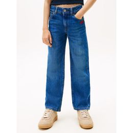 Tommy Hilfiger Jungen Straight-Jeans &raquo;GIRLFRIEND DARK WASH&laquo; Kinder bis 16 Jahre blau 12 (152), N-Gr