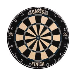 Home Deluxe Dartscheibe, Schwarz, Textil, Metall, 45.1x4 cm, Freizeit, Sport & Fitness