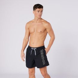 Reebok Herren Badeshorts &raquo;Abbott&laquo; mit Tunnelzug und seitlichen Taschen schwarz XL, N-Gr