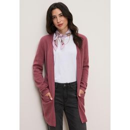 Tamaris Damen Strickjacke &raquo;mit Taschen, aus weicher Viskosemischung&laquo; perfekt f&uuml;r laue Sommerabende rosa 32/34