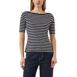 comma, Comma Damen T-Shirt im Streifen-Design 34