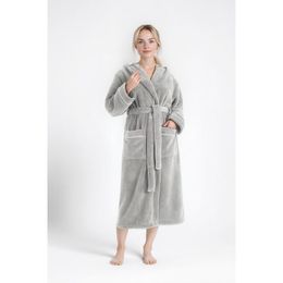 OTTO home Unisex-Bademantel &raquo;Lillou, ideal f&uuml;r Sauna & Spa, Hotelbademantel, Morgenmantel&laquo; 1 Stk. kuschelig weicher Fleece, pl&uuml;sch, f&uuml;r Damen und 