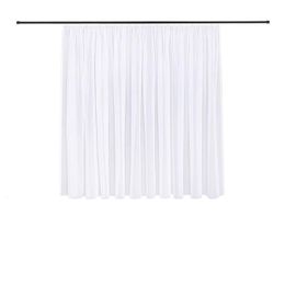GERSTER Gardine &raquo;Bianca&laquo; Kr&auml;uselband 1 Stk. tlg. Fertigstore Voile recyclet "Bianca" wei&szlig; Voile, Polyester 180cm, Kr&auml;uselband, 300cm
