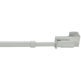 Liedeco Scheibenstange &raquo;Easy-Fix&laquo; &Oslash; 12 mm 1 l&auml;ufig-l&auml;ufig ausziehbar wei&szlig; Metall L: 45cm - 75cm &Oslash; 12mm, 1 l&auml;ufig