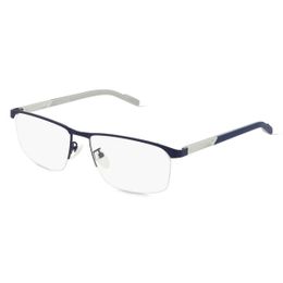 Adidas Sport SP5050 Brille Unisex | Fassung: Vollrand, Quadratisch, Blau Matt