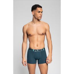 Puma Herren Puma Boxershorts &raquo;Puma MEN STRIPED ELASTIC BOXERS&laquo; blau L