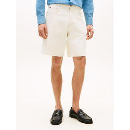 Tommy Hilfiger Herren Jeansshorts &raquo;DOVER&laquo; vorgewaschen Regular Fit wei&szlig; 30, N-Gr