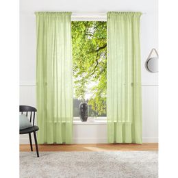 LeGer Home by Lena Gercke Vorhang &raquo;Lanea&laquo; Multifunktionsband 1 Stk. tlg. Leinenoptik, 1 Schal, verschiedene Gr&ouml;&szlig;en gr&uuml;n Baumwolle, Polyester 145cm, 