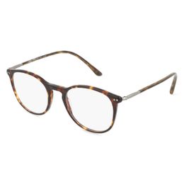 Giorgio Armani 0AR7125 Brille Herren | Fassung: Vollrand, Panto, Havanna Dunkel