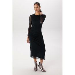 Aniston Selected Damen Aniston SELECTED Maxikleid In Mesh-Quali&auml;t und transparenten &Auml;rmeln - NEUE KOLLEKTION 38, N-Gr