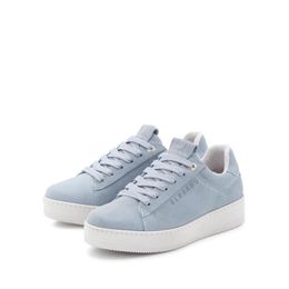 ELBSAND Damen Sneaker &raquo;Freizeitschuh, Lederschuh, Ledersneaker, Turnschuh, Schn&uuml;rschuhe&laquo; NEU aus Leder mit Plateausohle und austauschbaren 