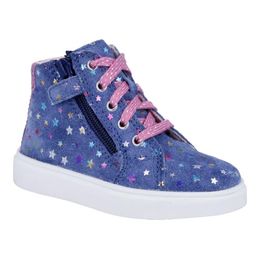 Richter M&auml;dchen Sneakerboots &raquo;Flora&laquo; Kinderschuh, Schn&uuml;rer mit WMS, Gr&ouml;&szlig;enschablone zum Download 34