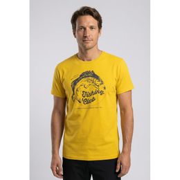 Icepeak Herren T-Shirt &raquo;MILLINGTON&laquo; Print T-Shirt, aus Baumwolle gelb XXL