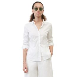 Marc O'Polo Marc O'polo Damen Marc O'Polo Hemdbluse &raquo;Blouse, kent collar, long sleeved, slim fit, classic style,&laquo; wei&szlig; 42