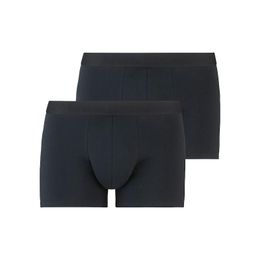 Bruno Banani Herren Boxer &raquo;Flowing&laquo; mit kontrastreichem Logobund schwarz M (5)